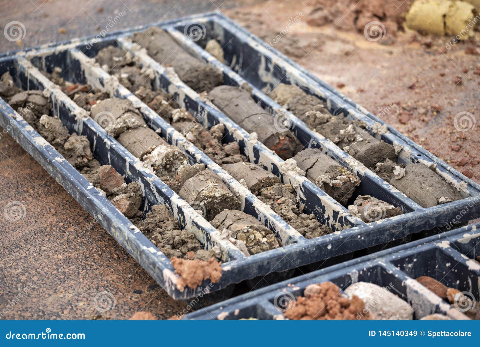 Soil Samples in Plastic Core Box Stock Image - Image of engineering ... Soil Samples in Plastic Core Box Stock Image - Image of engineering ...