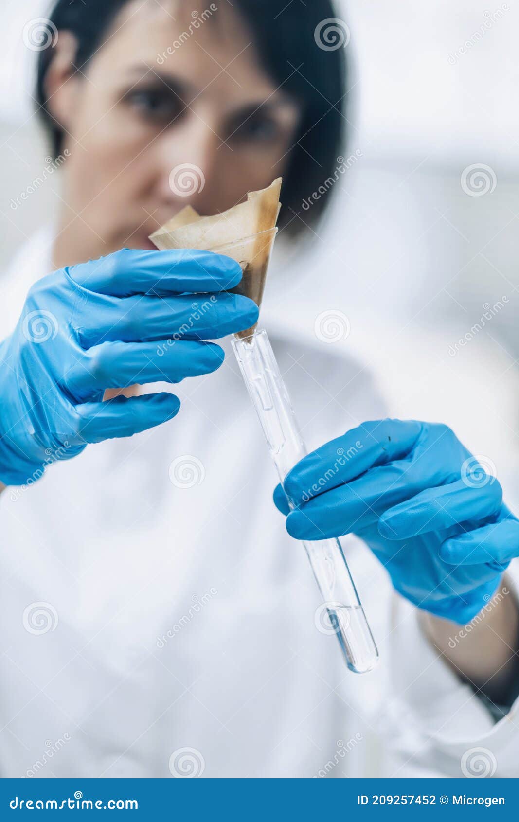 Soil Samples Testing Laboratory Stock Photo - Image of control ...