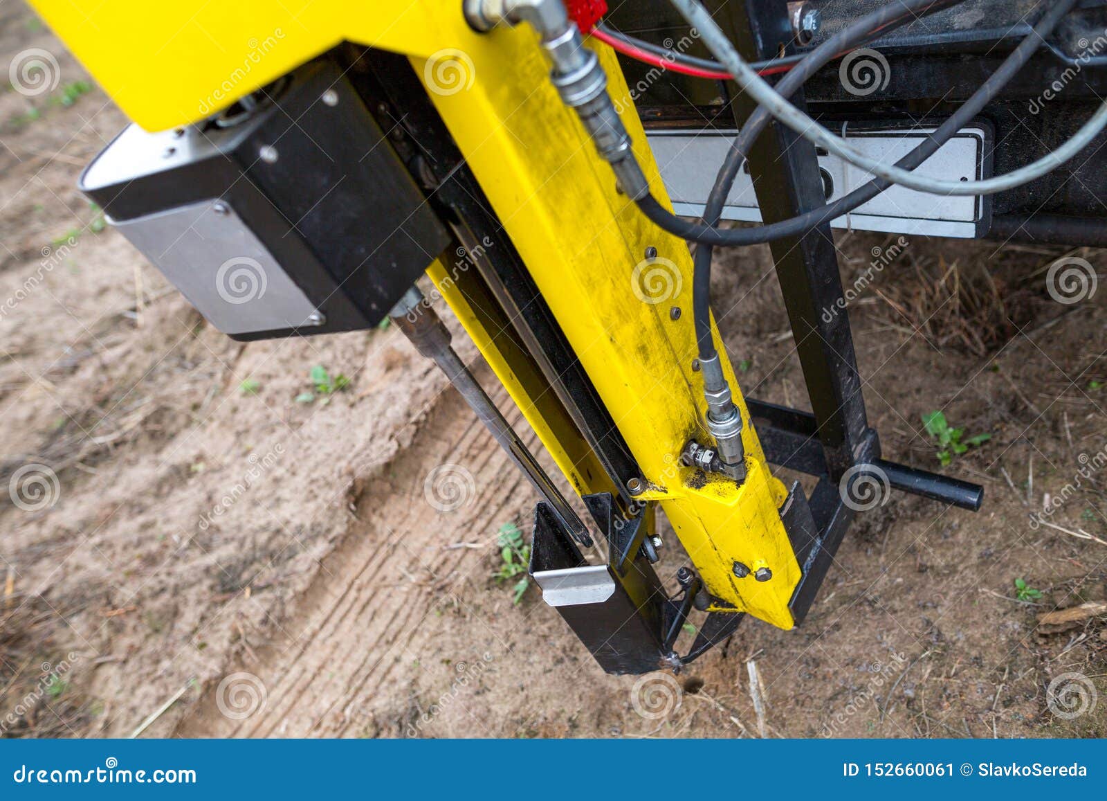 Soil Sampling. Automated Probe for Soil Samples Taking Sample with Soil ...