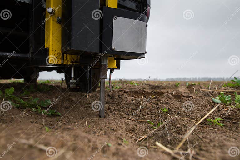 Soil Sampling - Automated Probe for Soil Samples Taking Sample with ...