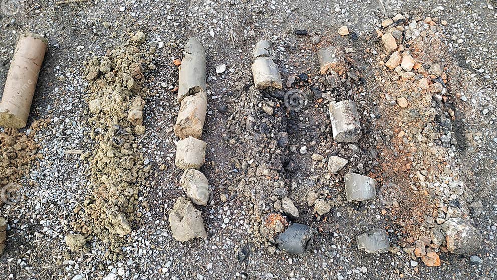 Soil Sampling with Split Spoon Stock Photo - Image of foundation ...