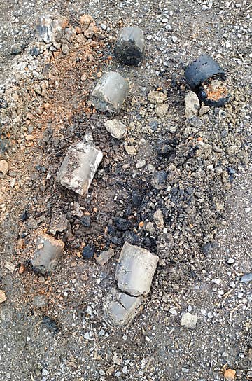 Soil Sampling with Split Spoon Stock Image - Image of driving ...