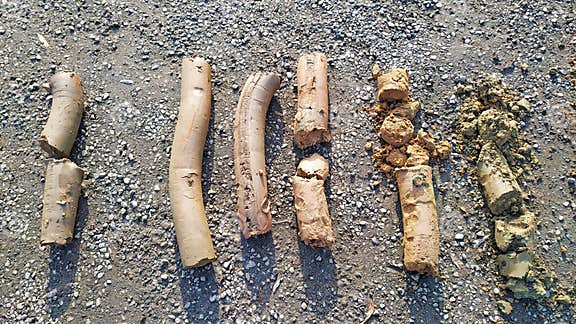 Soil Sampling with Split Spoon Stock Image - Image of drilling, machine ...