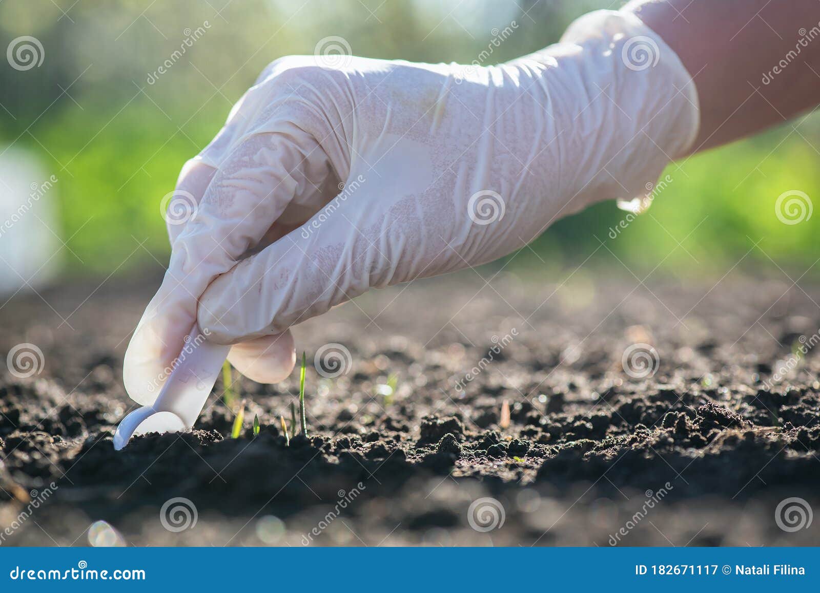 Soil science concept stock image. Image of science, land - 182671117