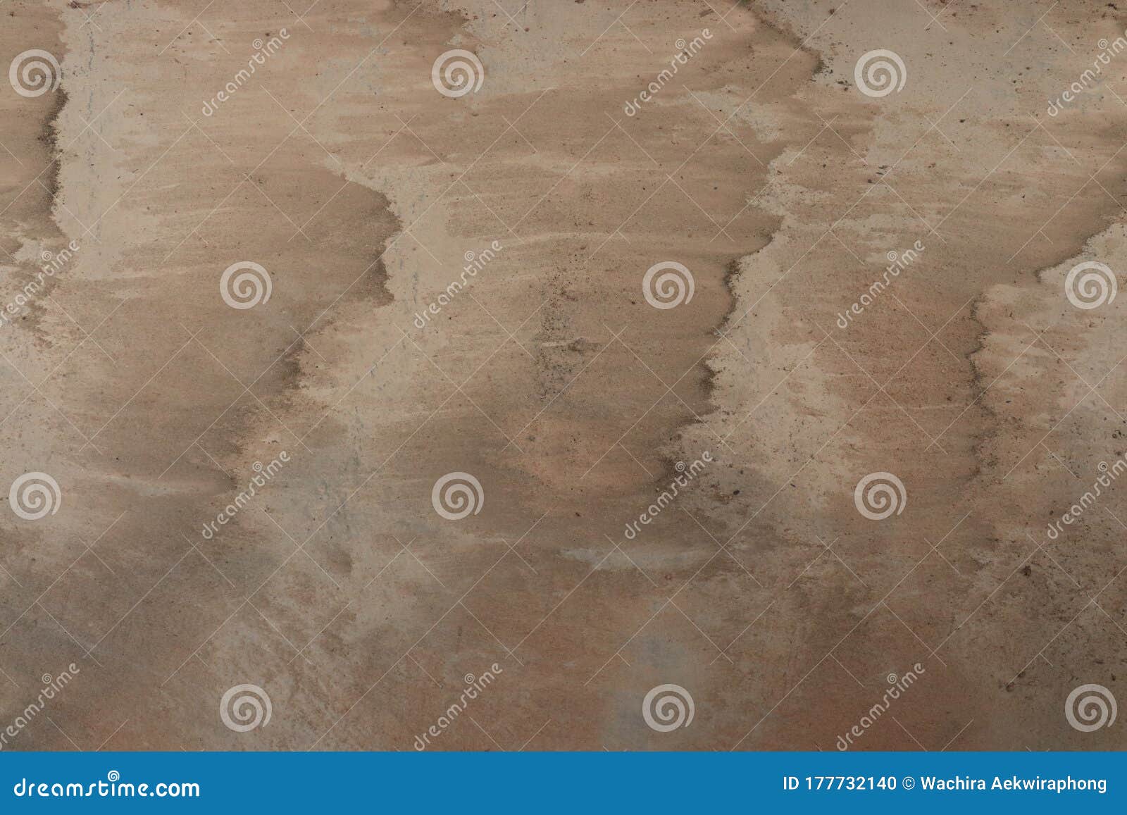 Soil Stains Washed by Water on the Ground Texture Background Stock ...