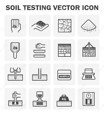 Soil test icon stock vector. Illustration of organic - 73734645