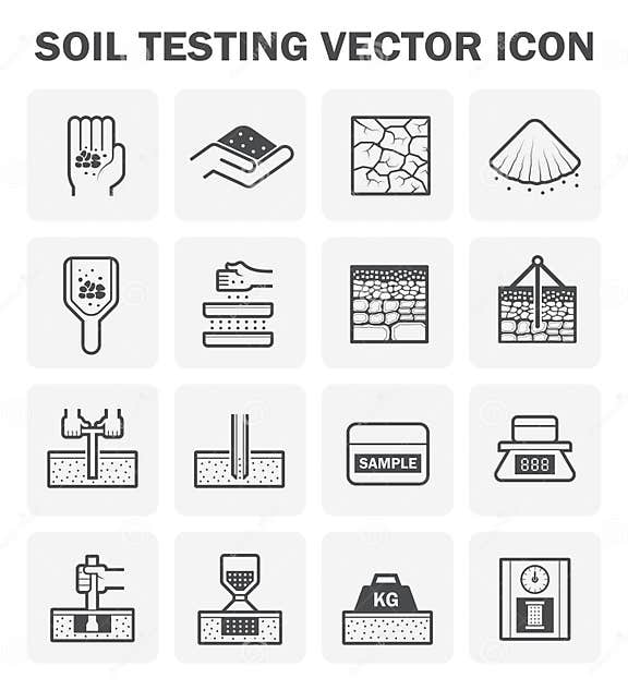 Soil test icon stock vector. Illustration of organic - 73734645