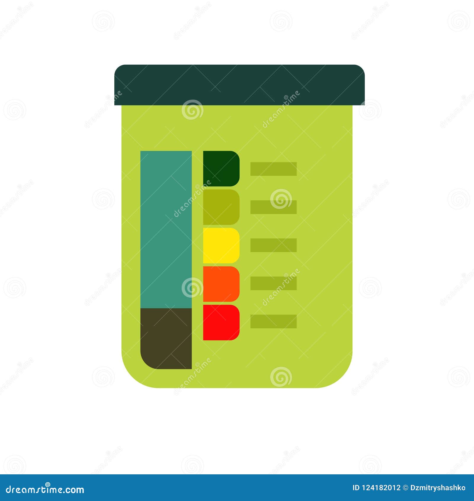 Soil Acidity Line Outline Icon Vector Illustration | CartoonDealer.com ...