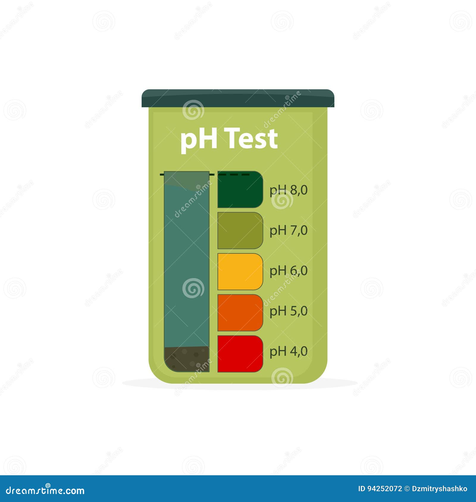 Soil Acidity Line Outline Icon Vector Illustration | CartoonDealer.com ...