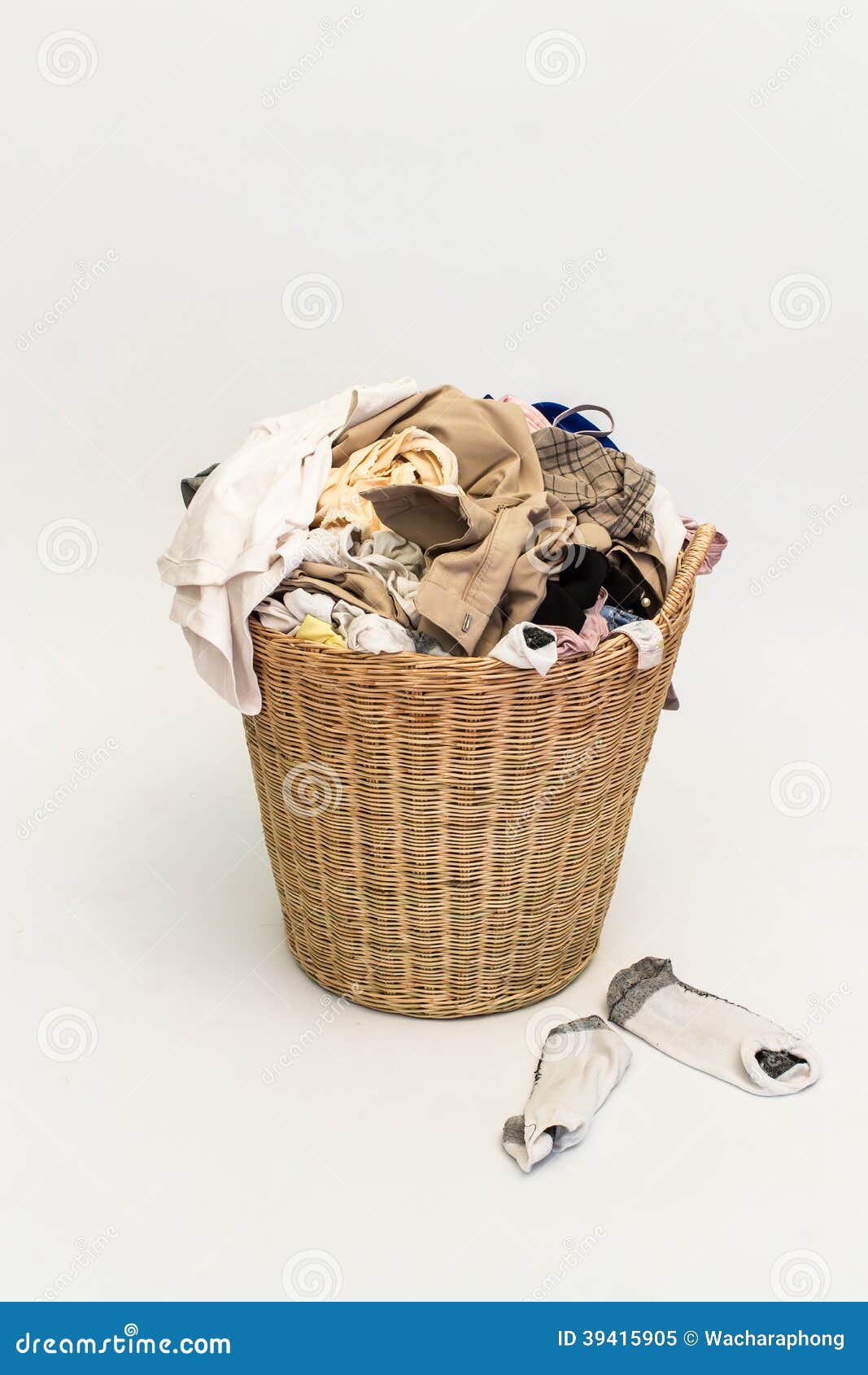Soiled laundry stock image. Image of weave, wood, laundry - 39415905