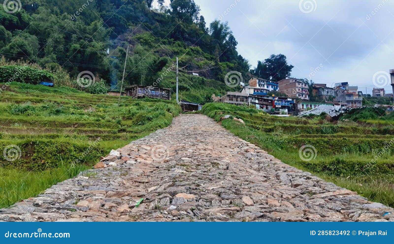 Soiling stone road stock photo. Image of mountain, transport - 285823492