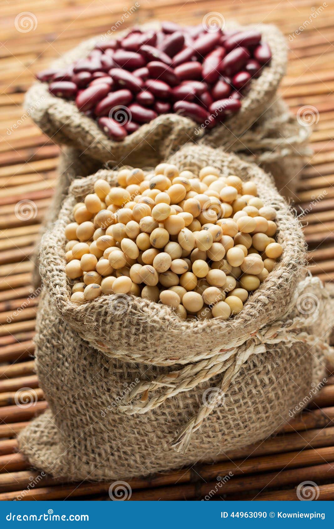 Sojabonen en Rode bonen stock foto. Image of macro, bonen - 44963090