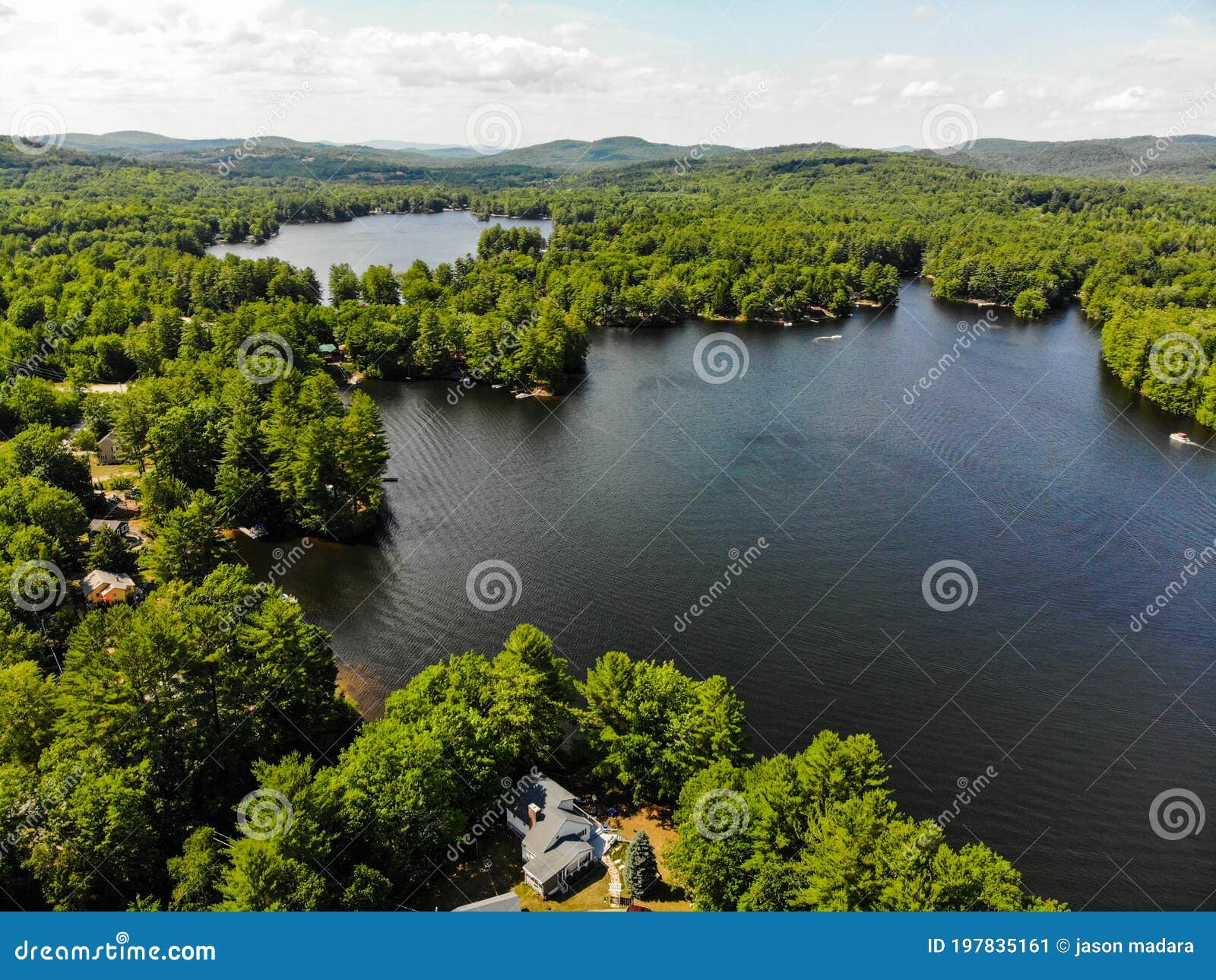 Sokokis Lake Likerick Maine 2020 Stock Image - Image of sokokis, lake ...