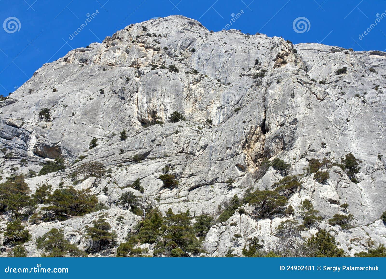 Falcon Mountain Peak At Sunset, New World Resort, The Crimea Stock ...