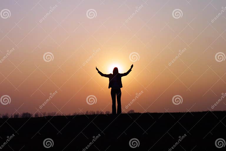 Sol agradable imagen de archivo. Imagen de resplandor, gesto - 1247