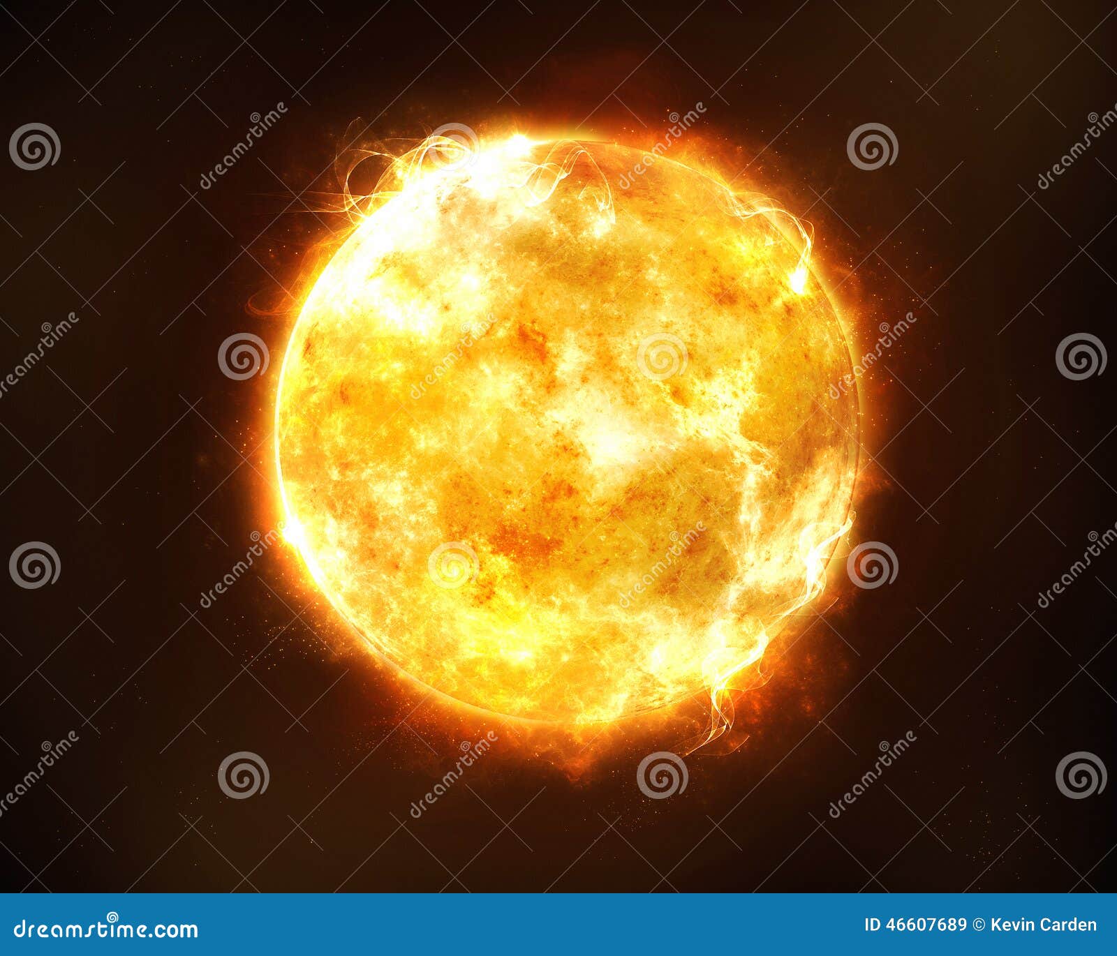 Sol brillante imagen de archivo. Imagen de solar, ardientemente - 46607689