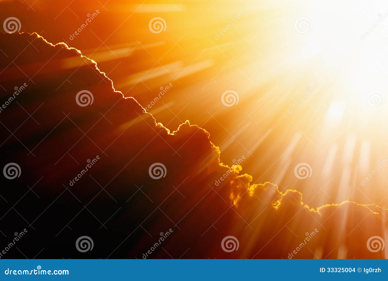 Sol caliente brillante foto de archivo. Imagen de global - 33325004