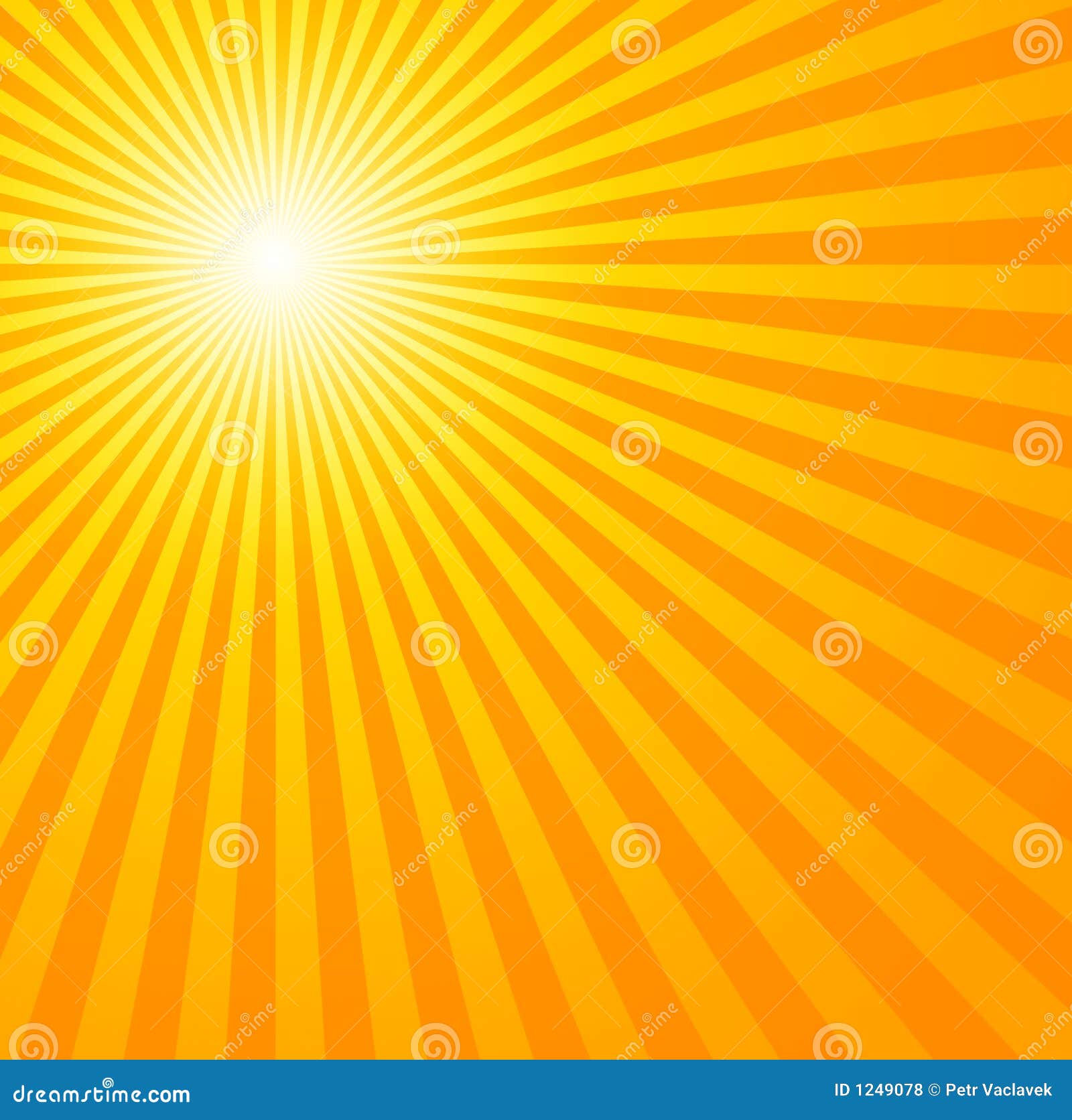 Sol caliente del verano ilustración del vector. Ilustración de ...