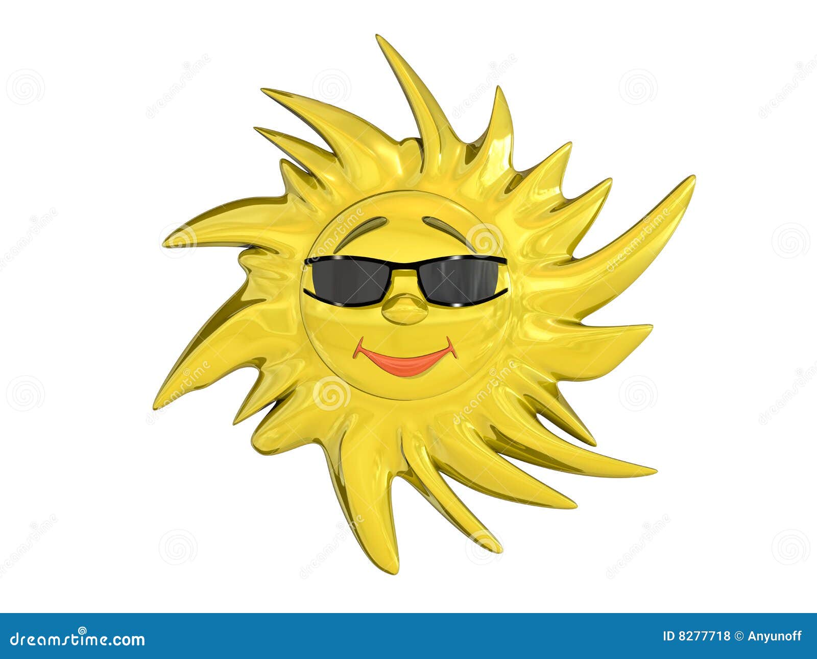 Sol de la historieta stock de ilustración. Ilustración de solar - 8277718