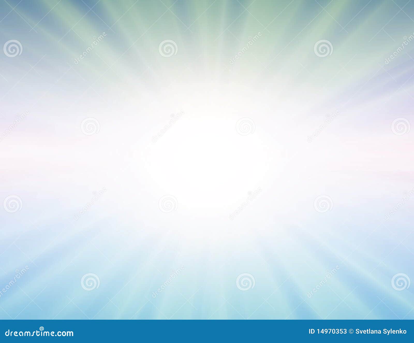 Sol Del Vector En Fondo Azul Ilustración del Vector - Ilustración de ...