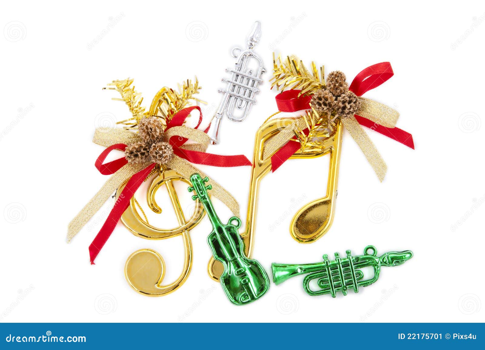 Sol-Fa Key Christmas Decoration Stock Image - Image of instruments ...