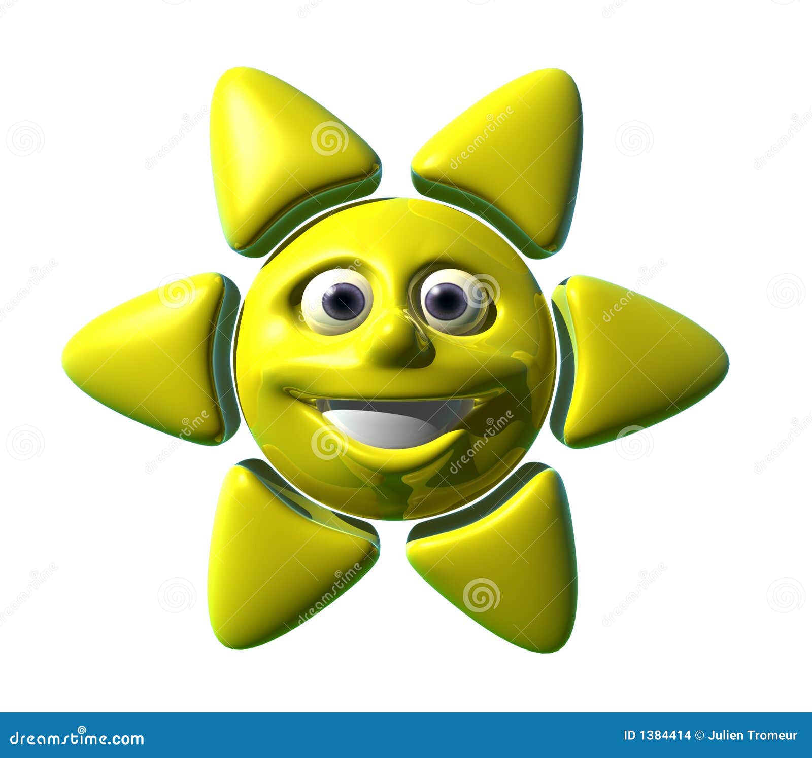 Sol feliz stock de ilustración. Ilustración de rayos, hermoso - 1384414