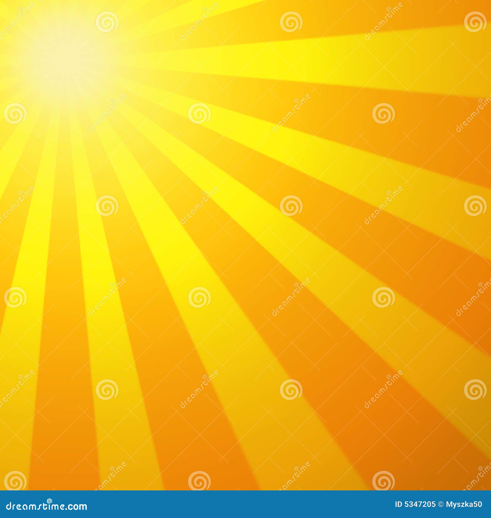 Sol quente ilustração stock. Ilustração de textura, estouro - 5347205