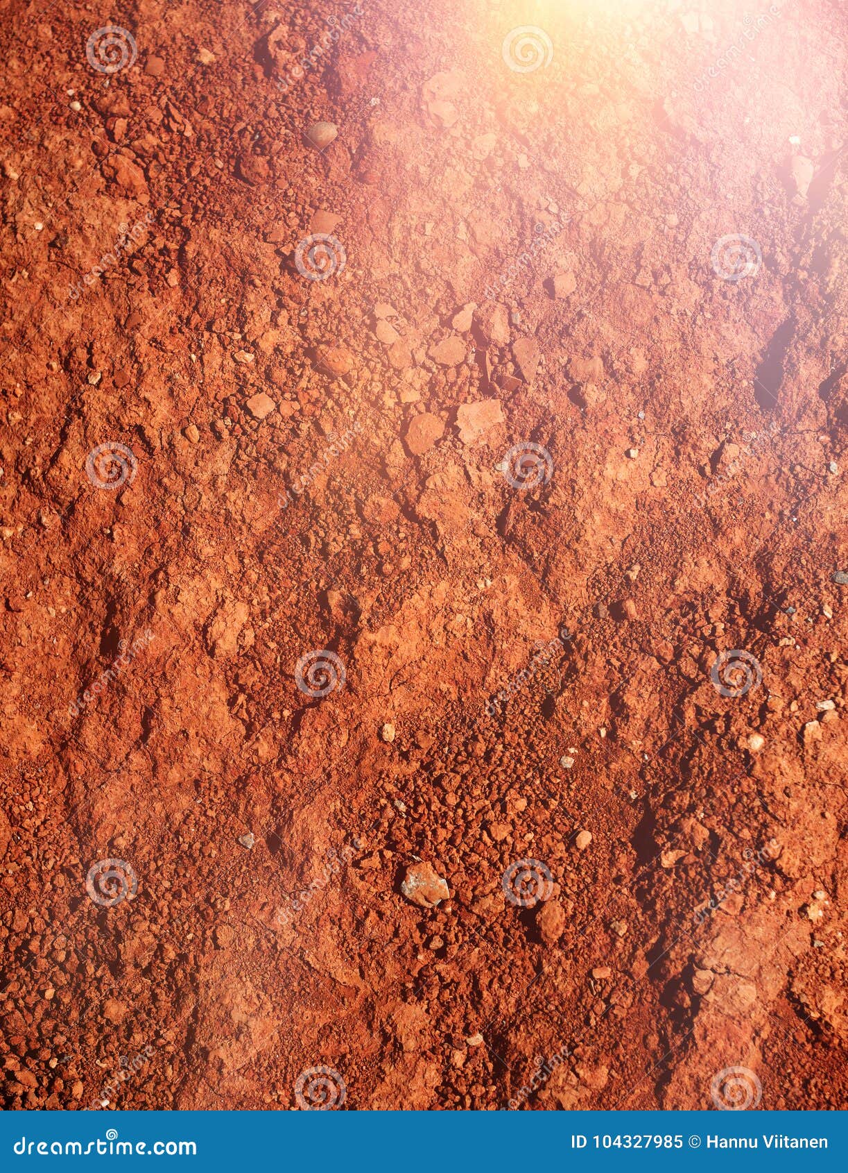 Sol Rouge-brun De Type Mars Image stock - Image of brun, chaud: 104327985