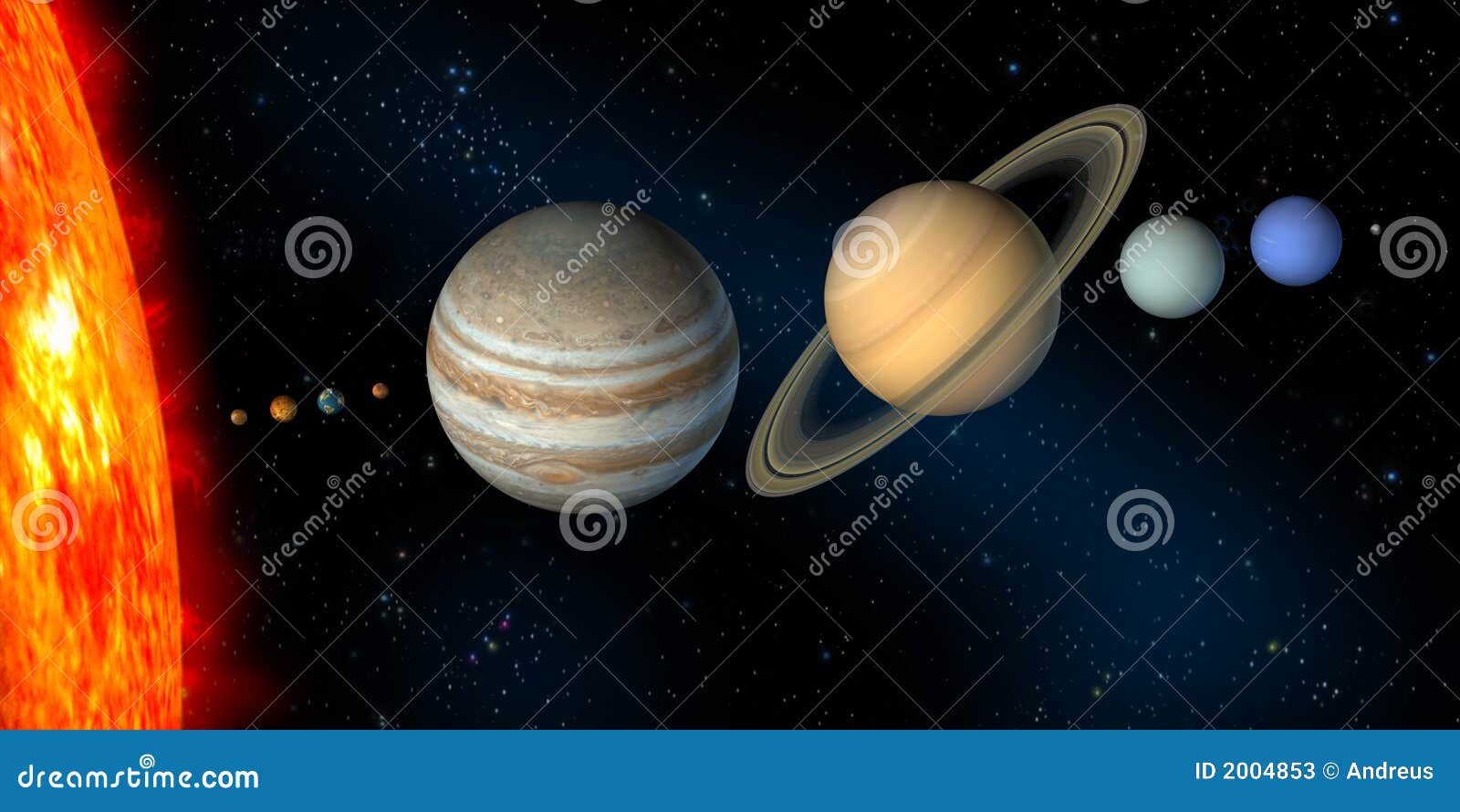 Sol- system stock illustrationer. Illustration av omlopp - 2004853