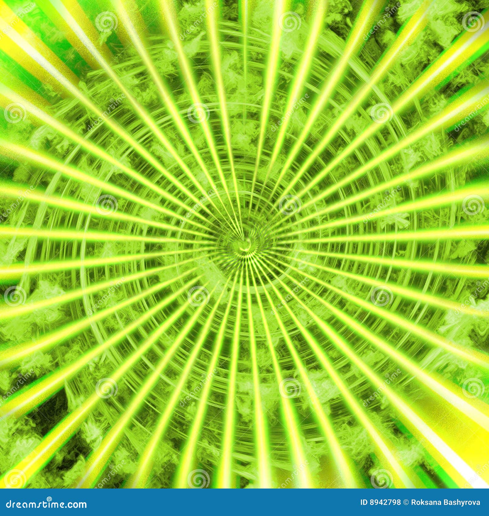 Sol verde stock de ilustración. Ilustración de verde, elementos - 8942798