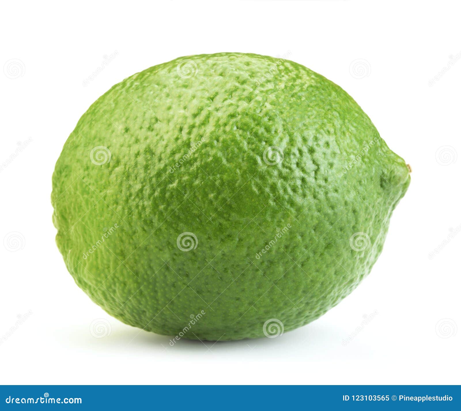 Sola Fruta De La Cal Aislada Imagen de archivo - Imagen de ingrediente ...