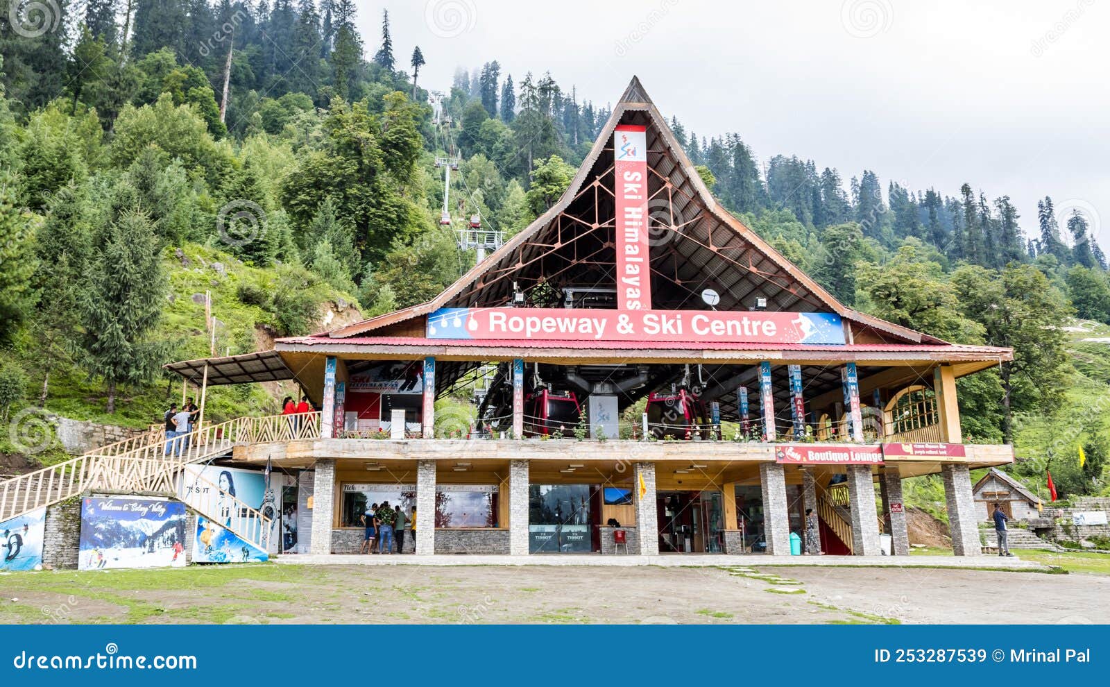 Solang Valley, Manali, Himachal Pradesh Editorial Stock Image - Image ...