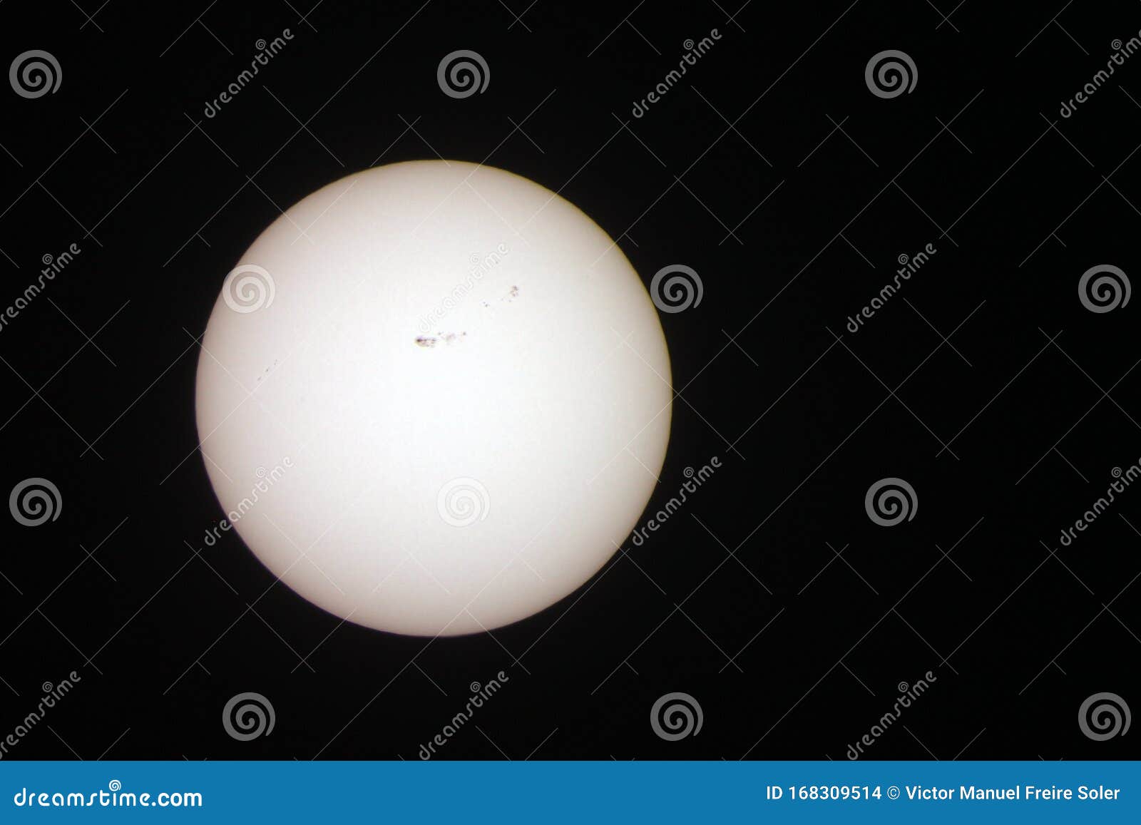 Solar Activity and Sunspots Stock Photo - Image of ball, physics: 168309514