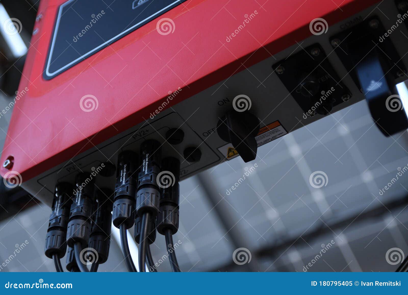 Solar Battery Management System. Controller of Power, Charge of the ...