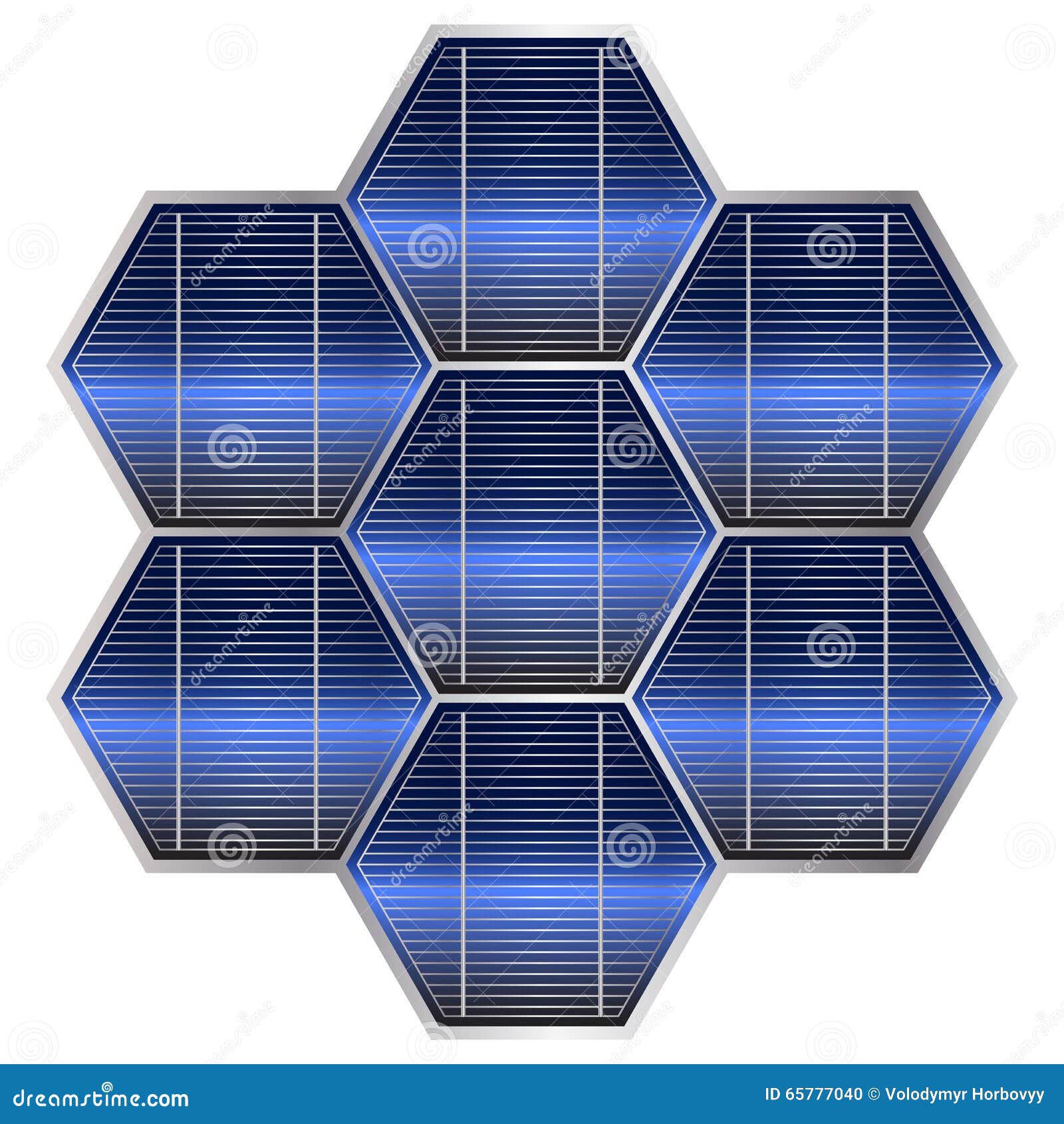Solar battery vector stock vector. Illustration of industry - 65777040