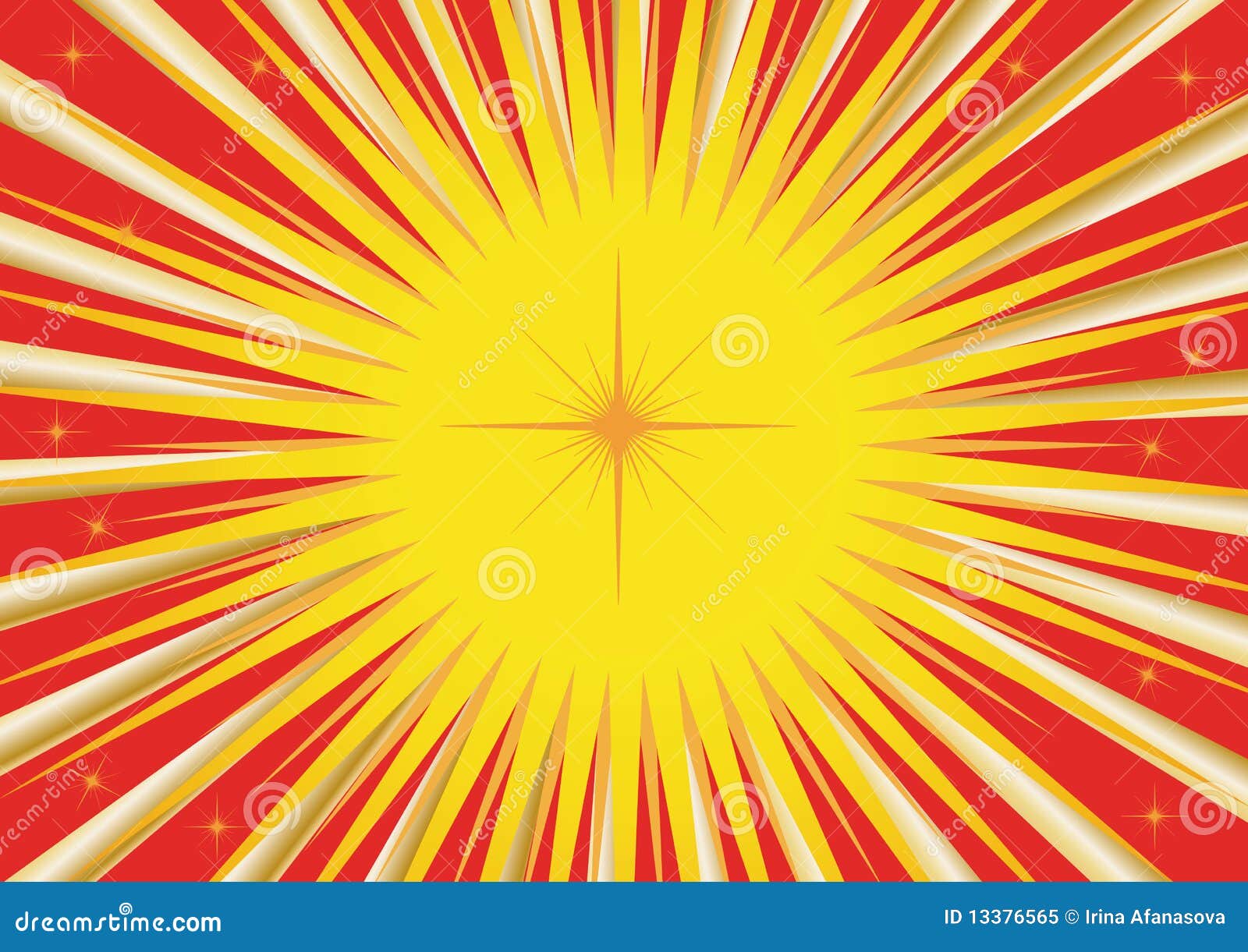 Solar card stock vector. Illustration of sunrise, patch - 13376565