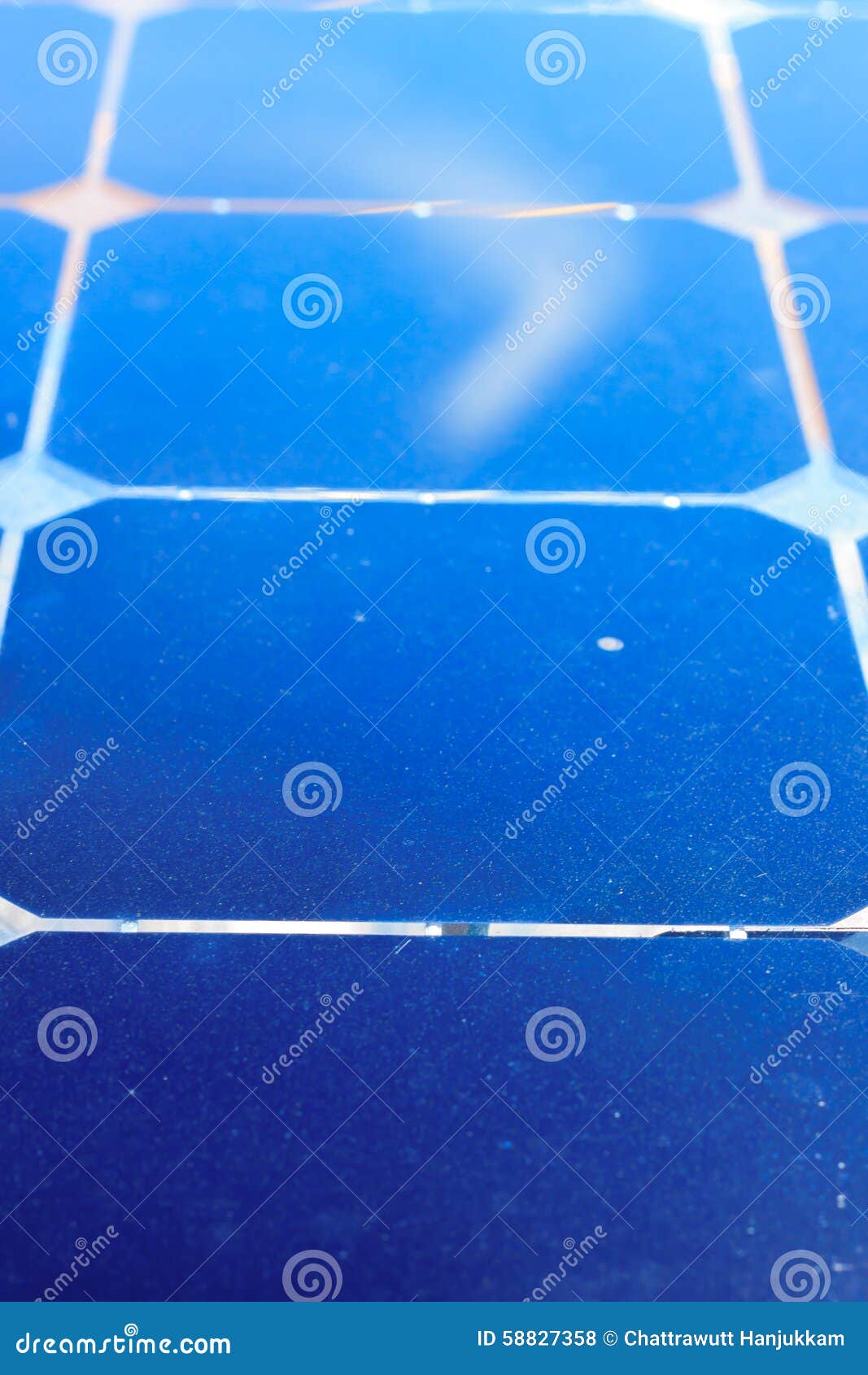 Solar cell background. stock photo. Image of plant, electricity - 58827358