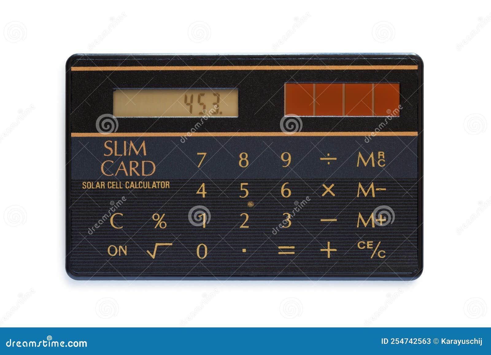 Solar cell calculator stock image. Image of economy - 254742563