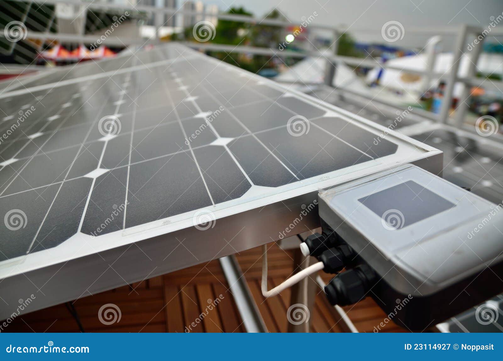 The solar cell and meter stock image. Image of cell, nature - 23114927