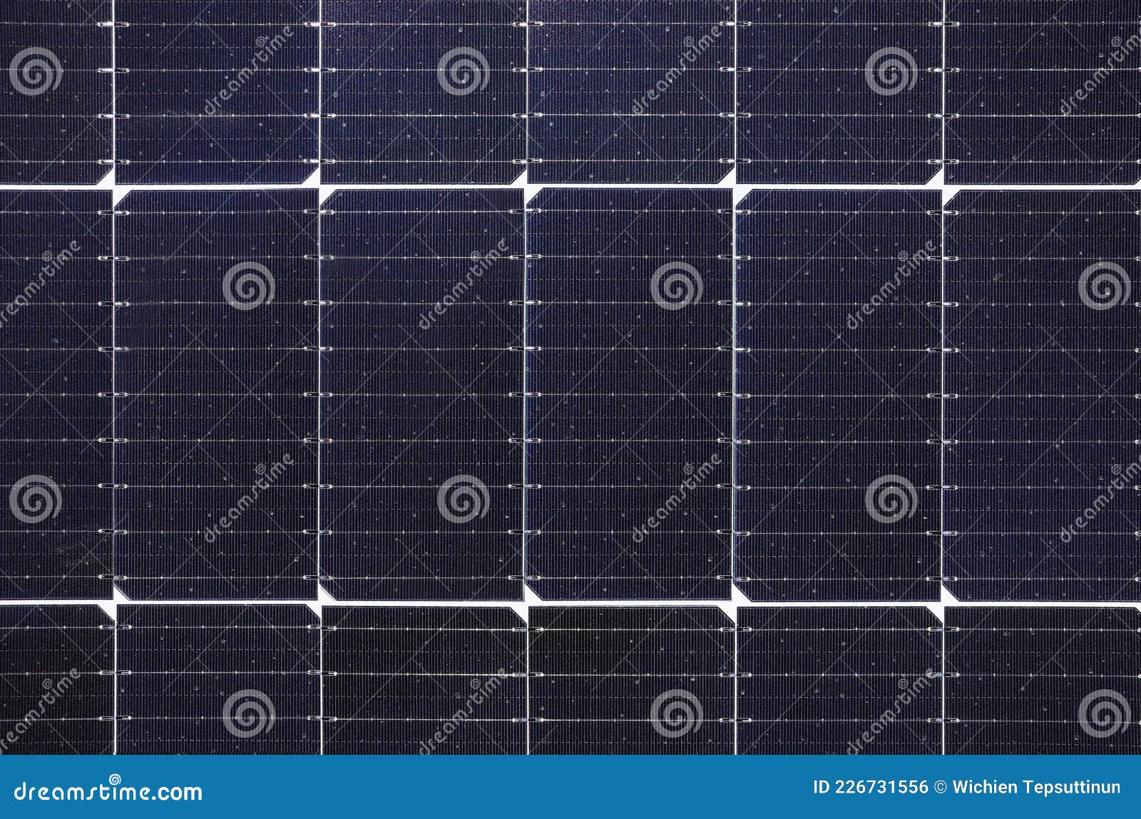 Solar Cell Panel Monocrystalline Background and Texture Stock Photo ...
