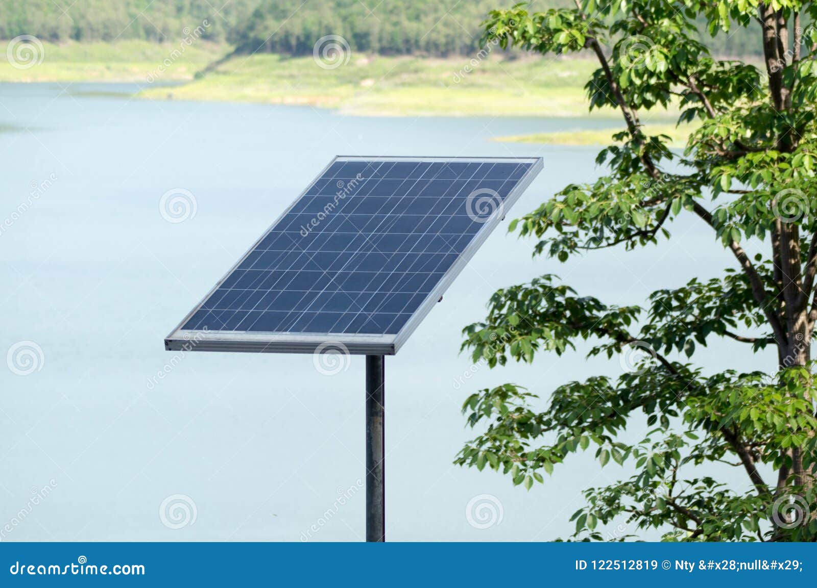 Solar cell panel stock image. Image of panel, industry - 122512819