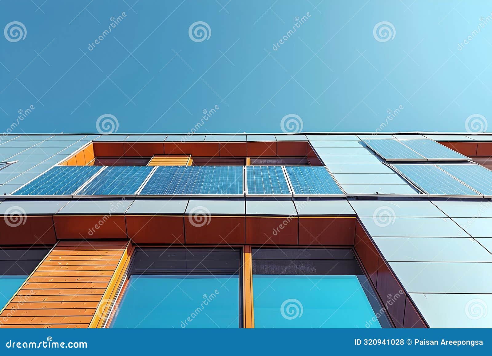 A Solar Cell Panel, Seamlessly Integrated into the Design of a Modern ...