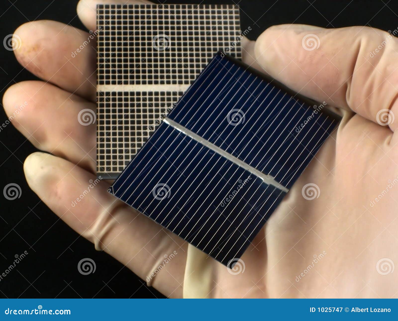Solar cell research stock image. Image of engineering - 1025747