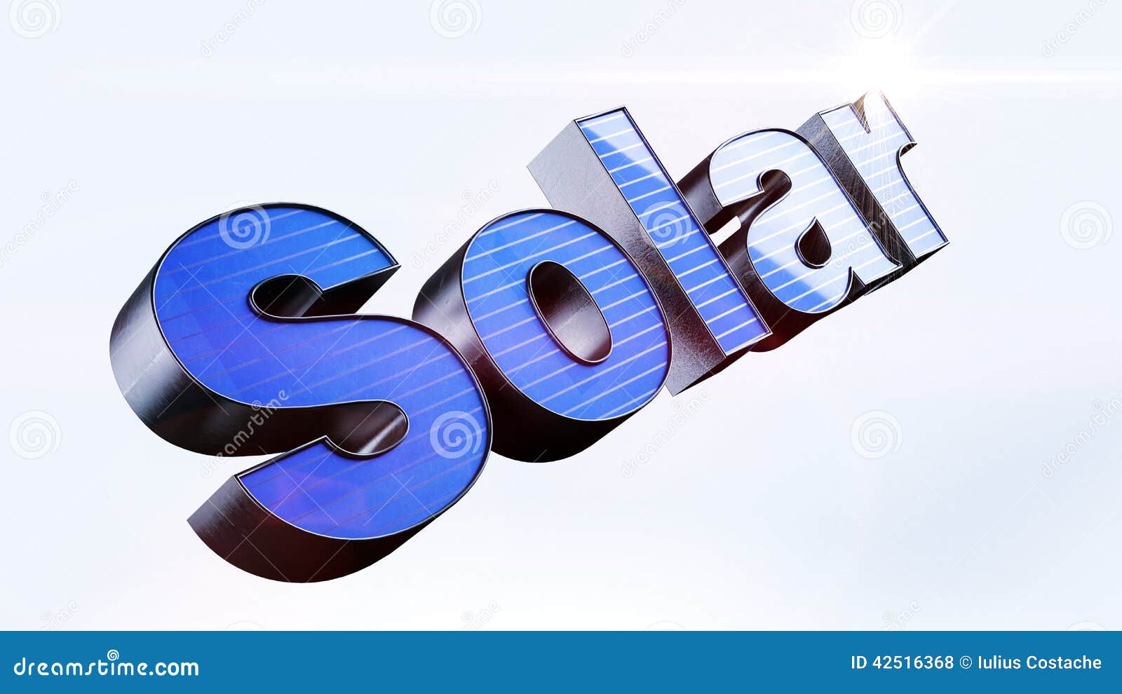 Solar cell text stock illustration. Illustration of light - 42516368
