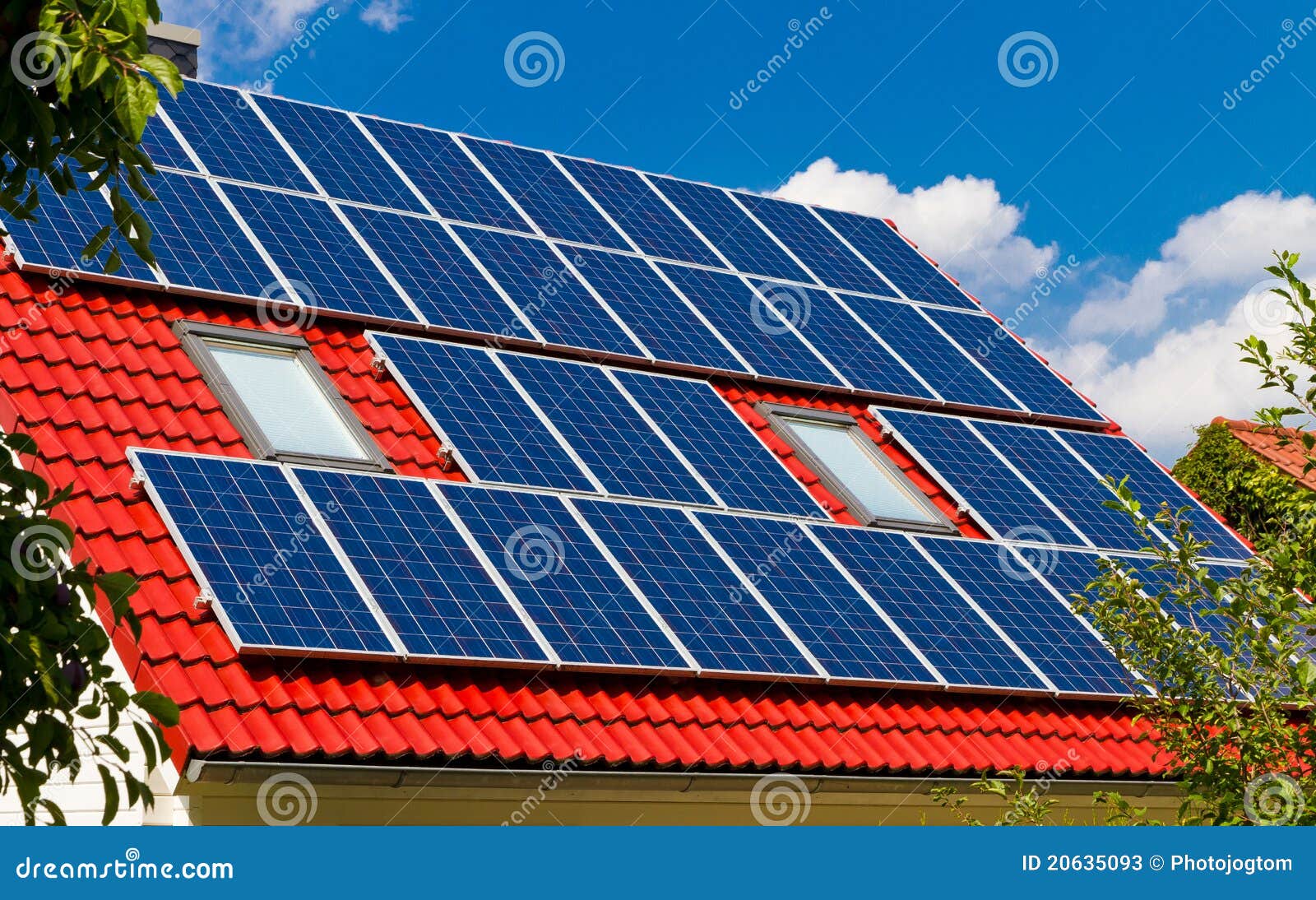 Solar cells stock image. Image of climate, station, architecture - 20635093