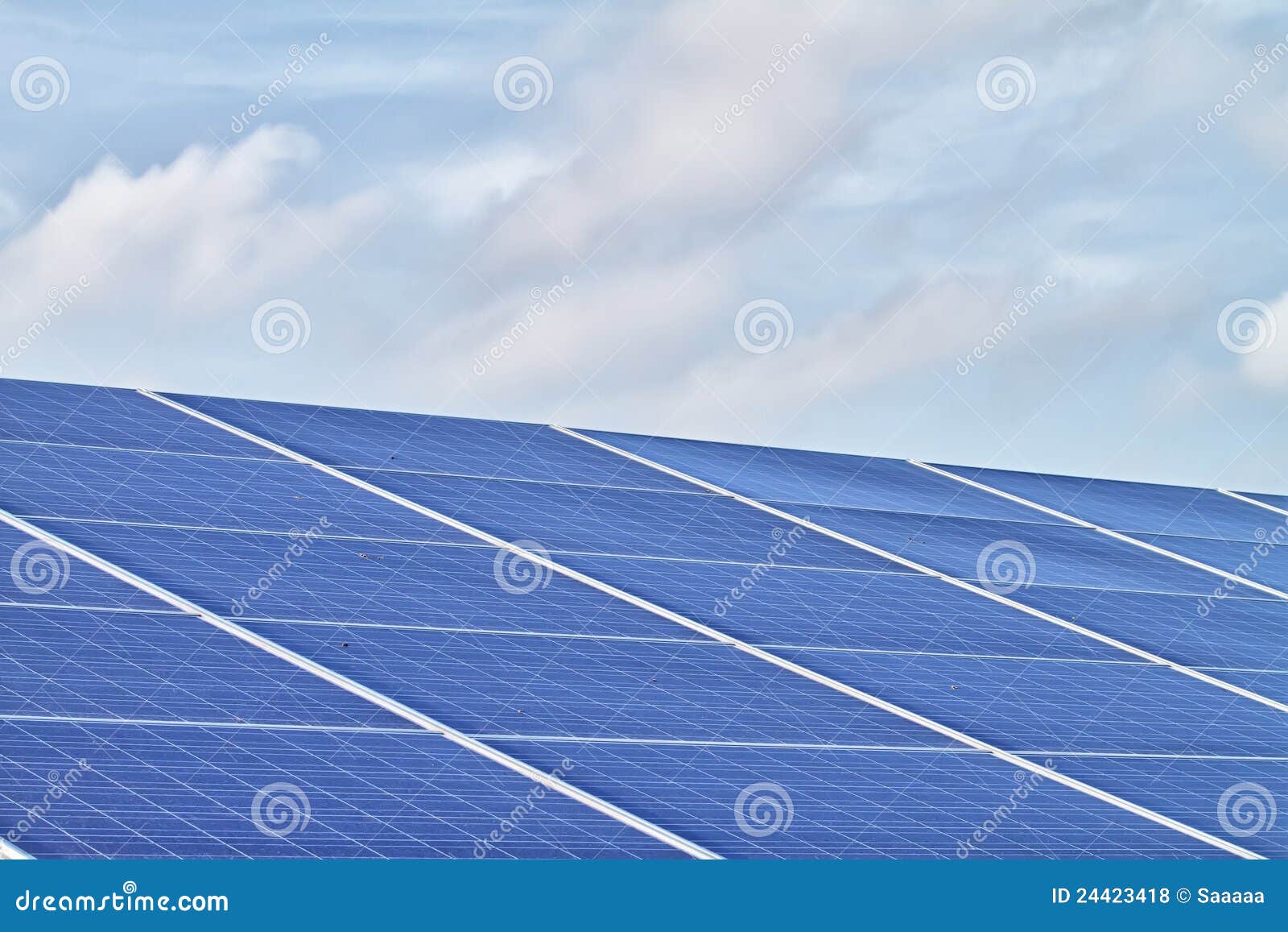 Solar cells stock photo. Image of energy, outdoors, solar - 24423418