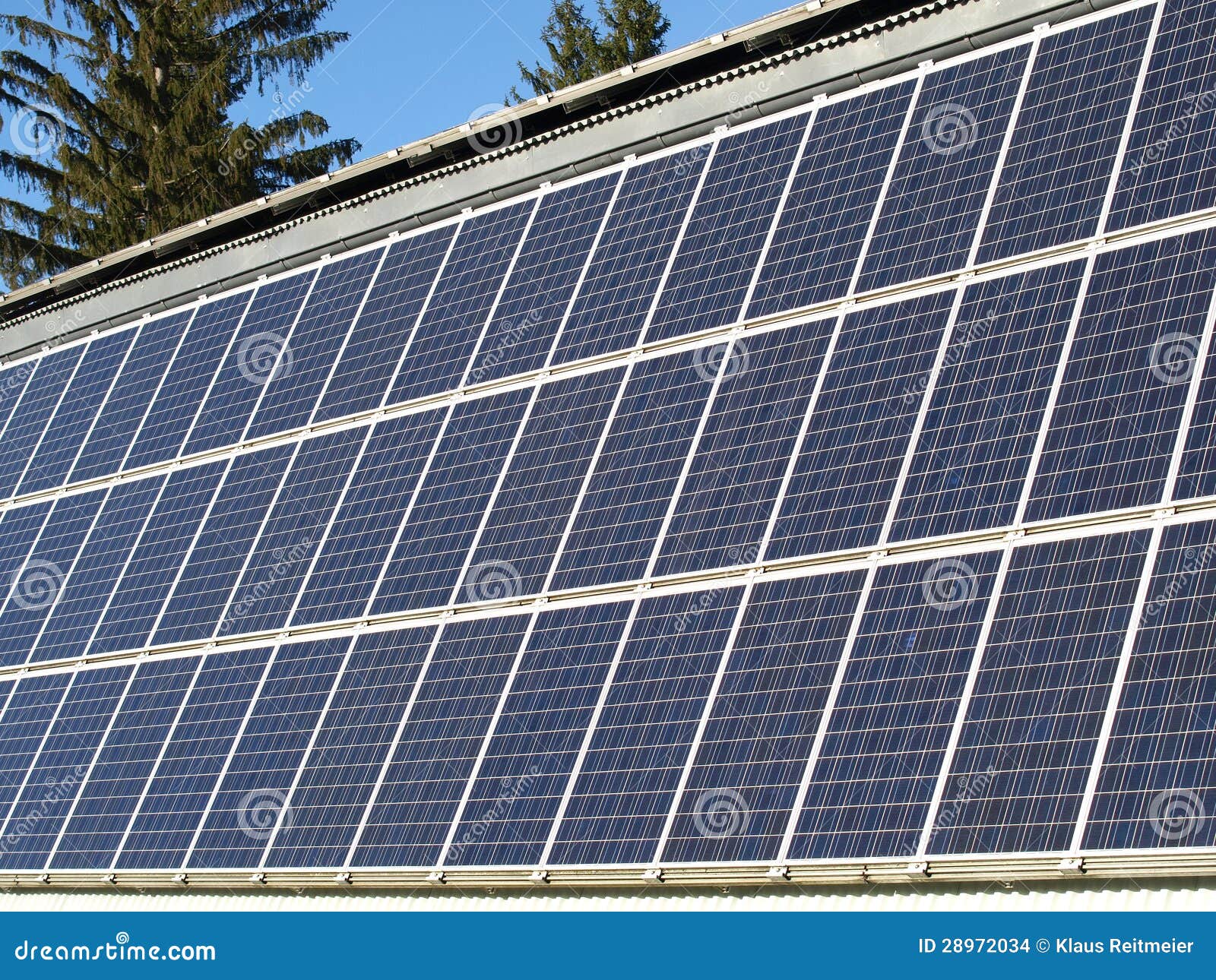 Solar cells stock photo. Image of plant, photovoltaik - 28972034