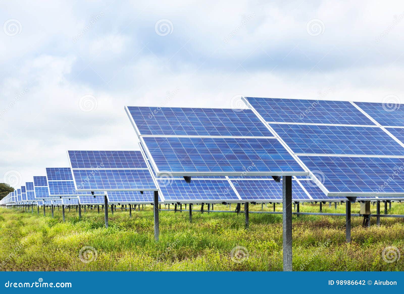 Solar Cells Alternative Renewable Energy from the Sun Stock Photo ...