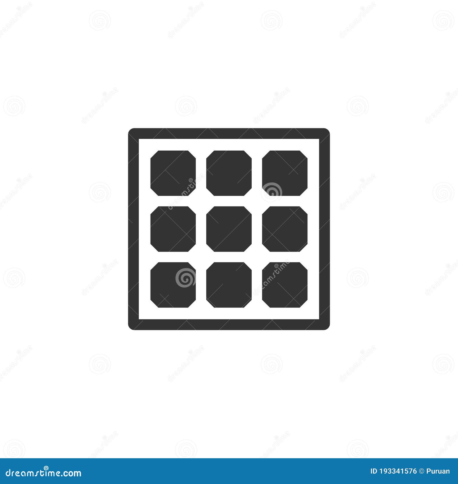 BW icon - Solar panel stock vector. Illustration of pictogram - 193341576