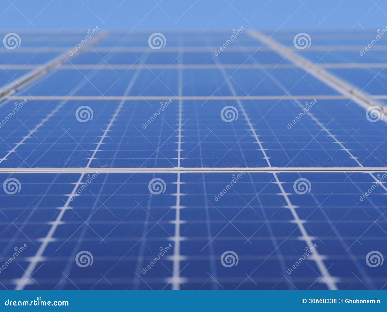 Solar cells roof stock photo. Image of heated, innovative - 30660338
